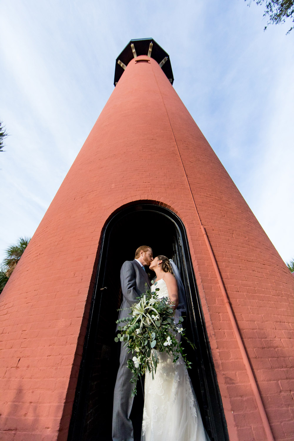 Jupiter Lighthouse Wedding | Out Of The Blue Waterfront Wedding by Sara ...